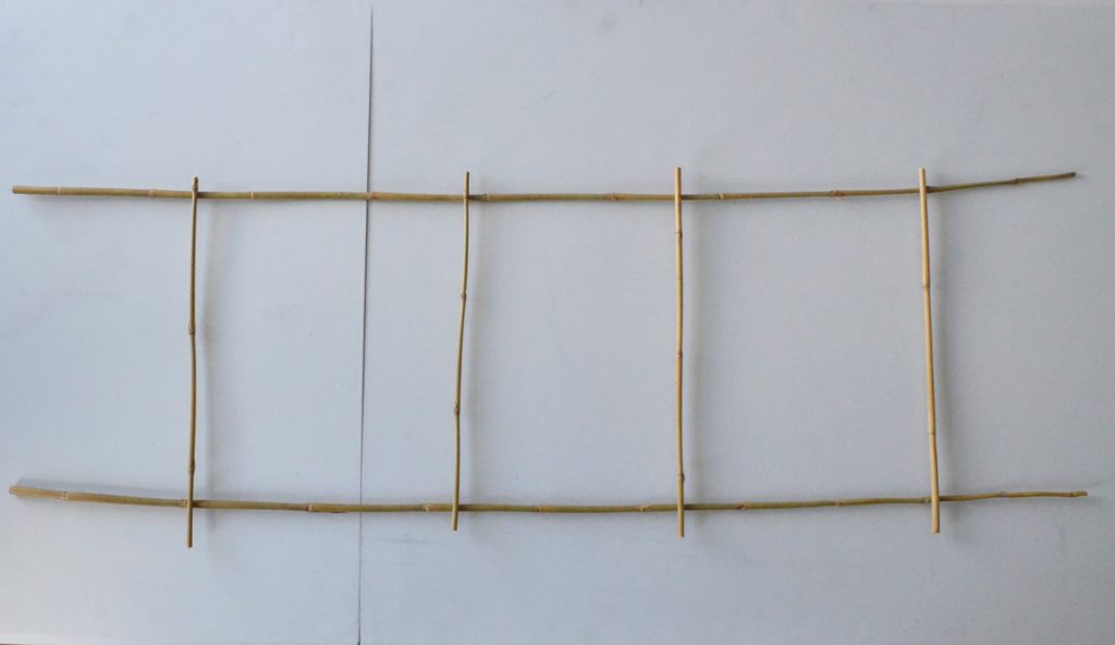 D.I.Y Bamboo Cane Blanket Ladder • Hollie Berries